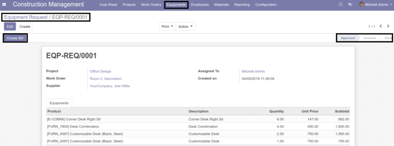 Construction Management System Muscat